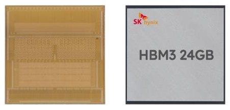 D램 기술서 삼성전자 위협하는 SK하이닉스 저력...12단 적층 HBM3 세계 첫 개발